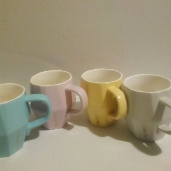 Coffee Time | Dining | Vintage Coffee Time Octagon Pastel Coffee Mug ...